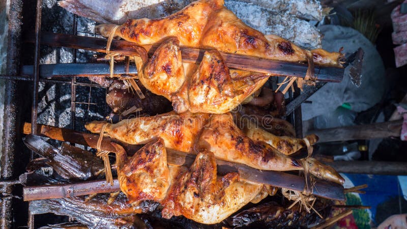 Burn chicken stock photo. Image of grill, travel, food - 42677156