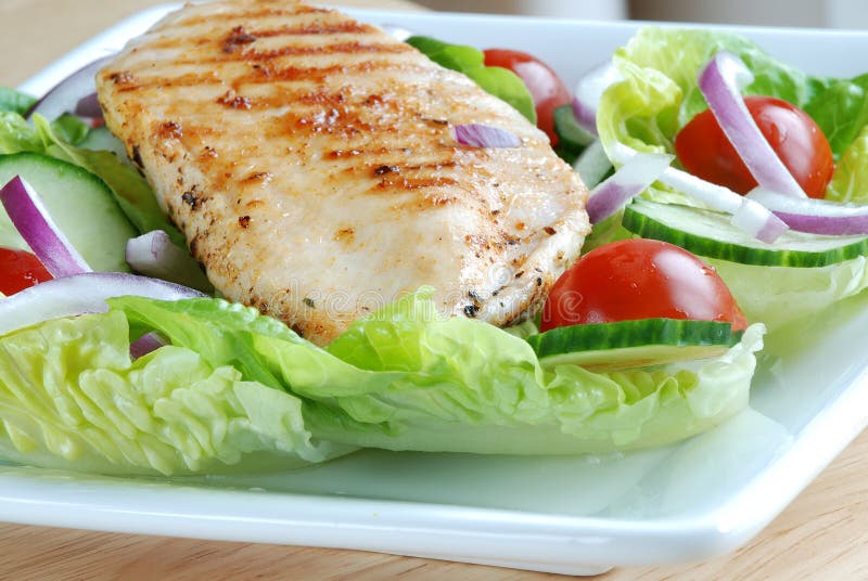 Chicken Fillet Meal stock photo. Image of dinner, breast - 19127496