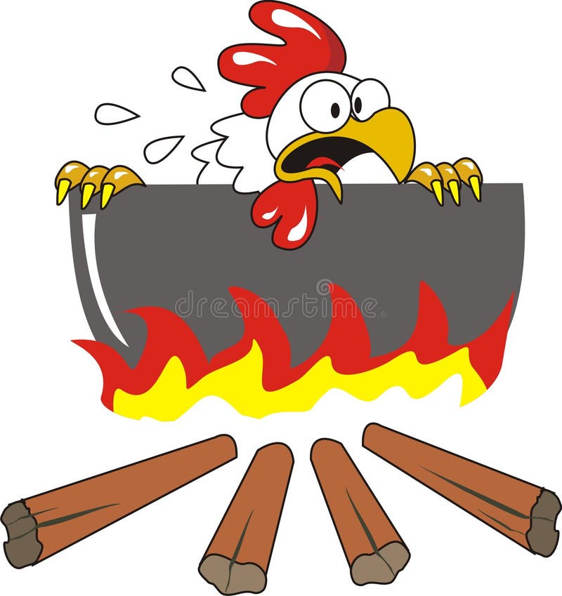 Screaming Chicken Stock Illustrations – 153 Screaming Chicken Stock ...