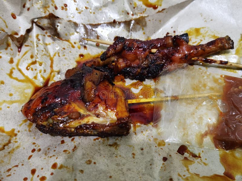 Grilled Chicken Menu with Special Spices and Grilled Over Medium Heat ...