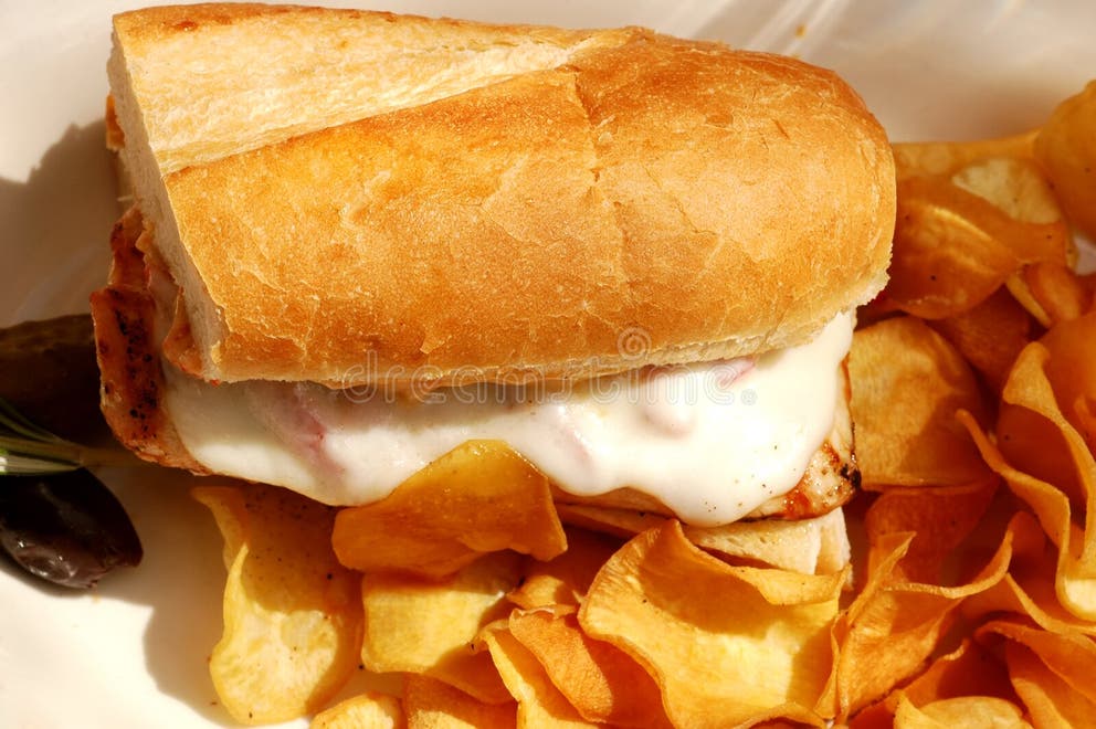 Grilled Chicken Sandwich stock photo. Image of cuisine - 2276228