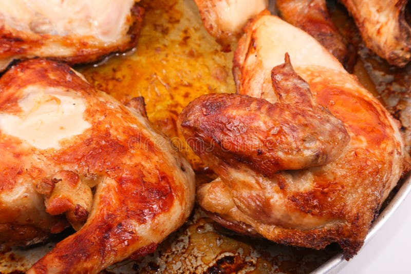 Grilled chicken tray stock photo. Image of barbecue - 113726578