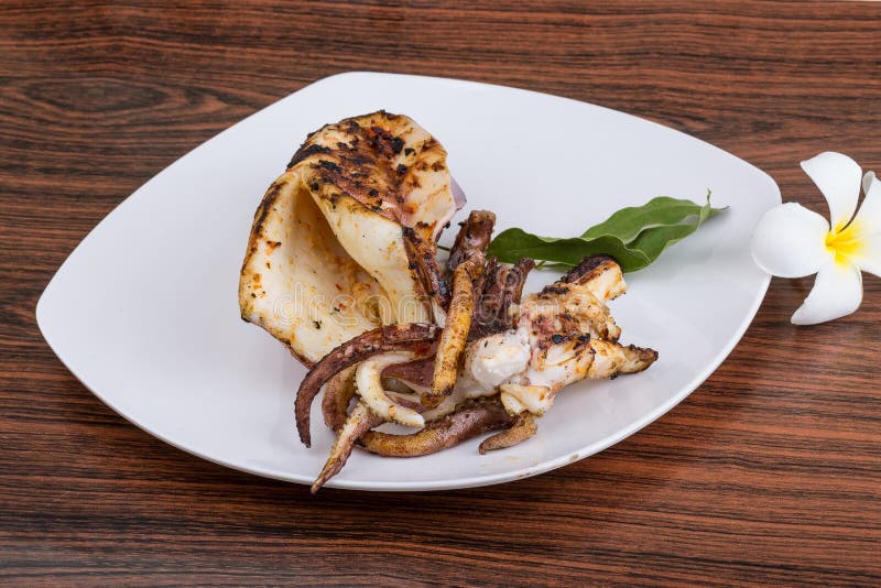 Grilled Cuttlefish Salad Stock Photos - Download 543 Royalty Free Photos