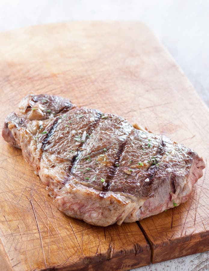 Grilled entrecote stock image. Image of fillet, cuisine - 27029683