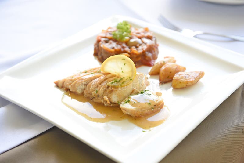 Grilled FIllet of Chicken stock image. Image of grilled - 95488767