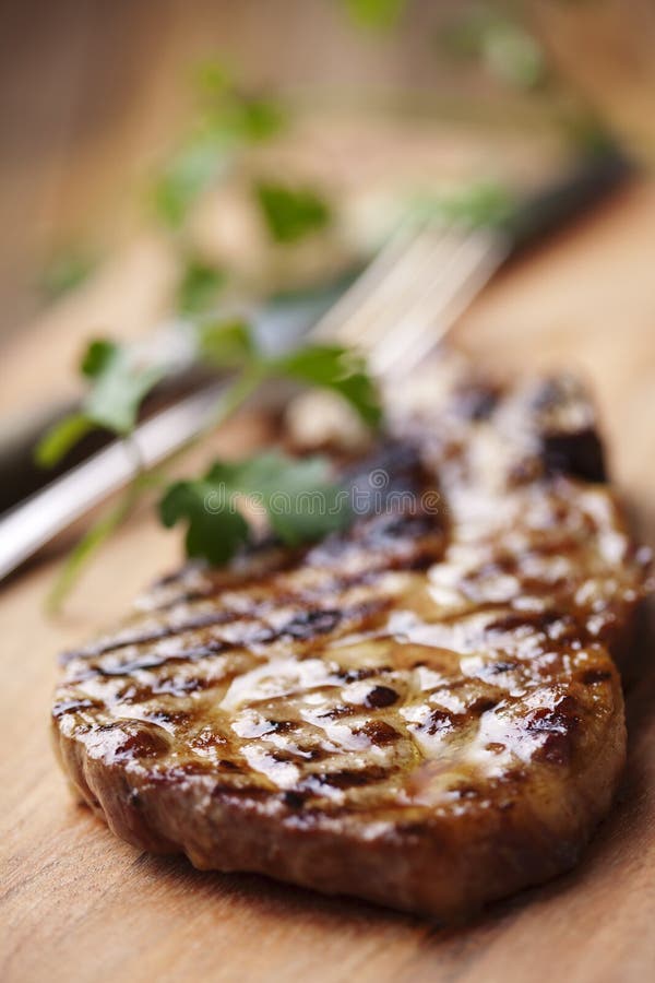Grilled fillet steak stock image. Image of beef, steak - 38169247