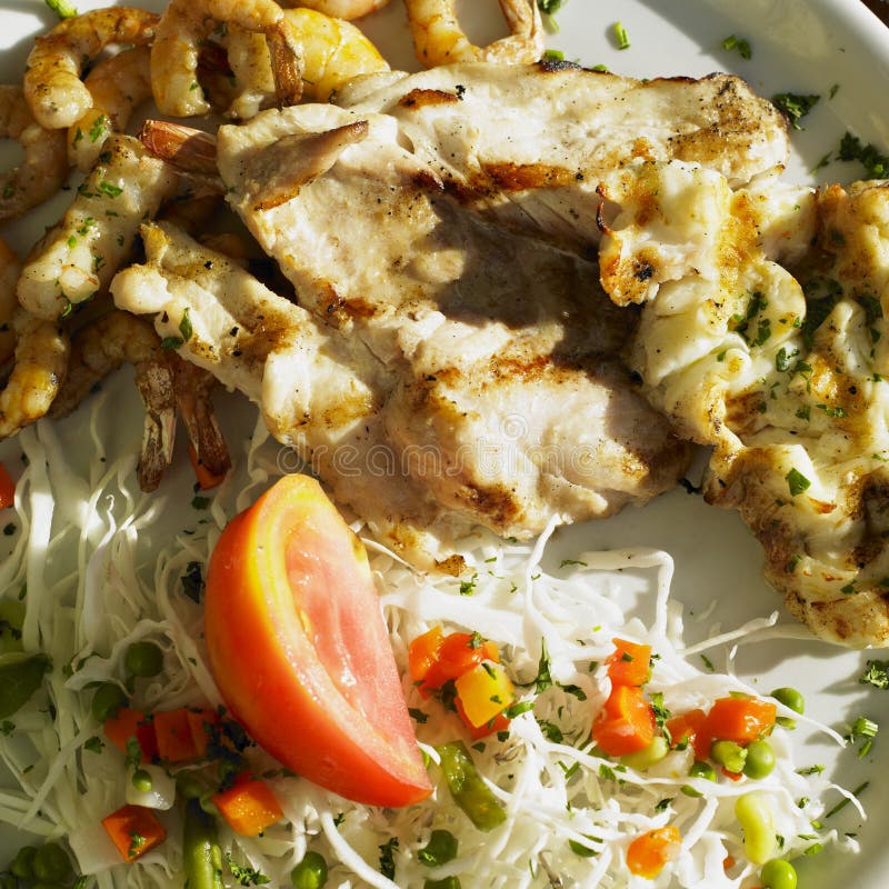 Still Life of Grilled Fish, Cuba Stock Photo - Image of cooked, details ...