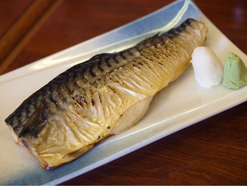 Grilled Fish Japanese Style Stock Photo - Image of east, cuisine: 29565522