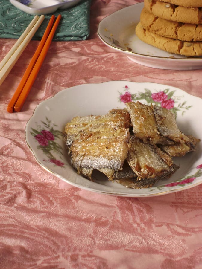 Braised Hairtail Fish in Soy Sauce Chinese Cuisine Stock Photo - Image ...