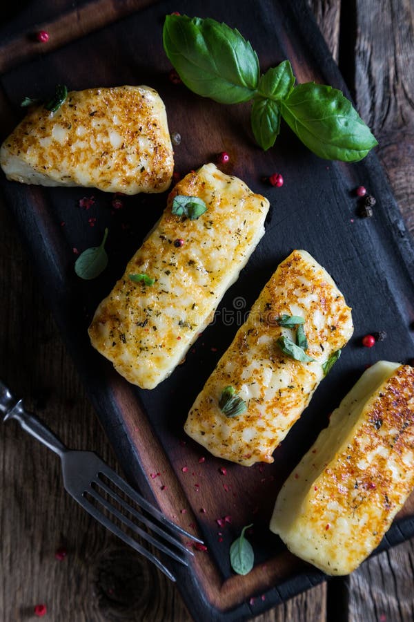Grilled Halloumi Cheese Cyprus Stock Image - Image of cyprus, halloumi ...