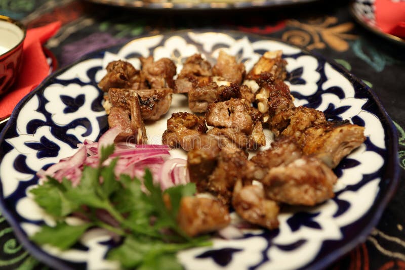 Grilled lamb ribs stock photo. Image of barbecue, grilled - 64259986