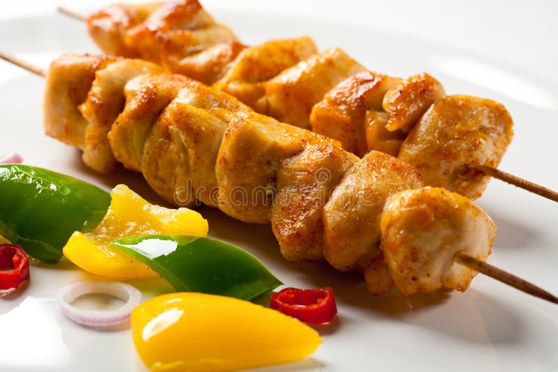 Grilled meat stock photo. Image of grilled, mediterranean - 15603414