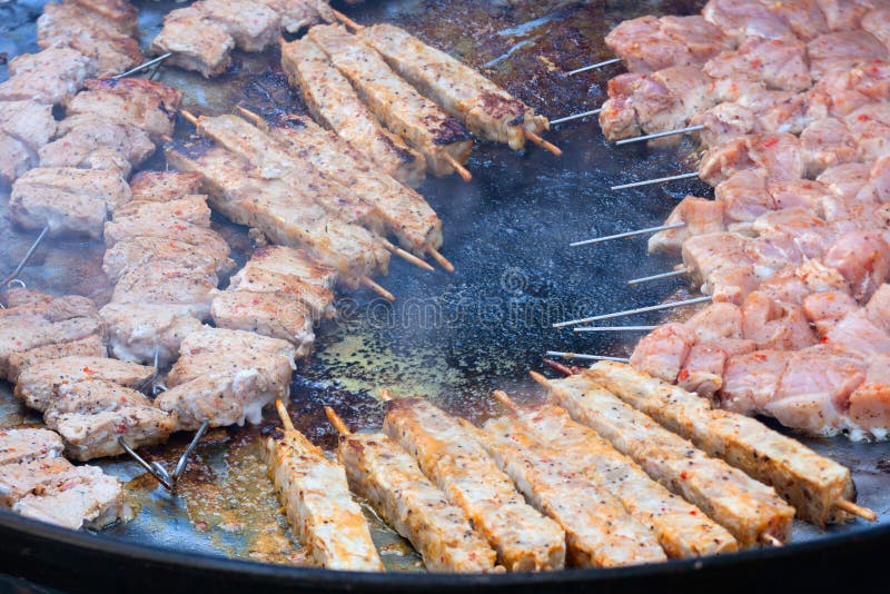 Grilled meat stock photo. Image of food, roasted, lunch - 31353998