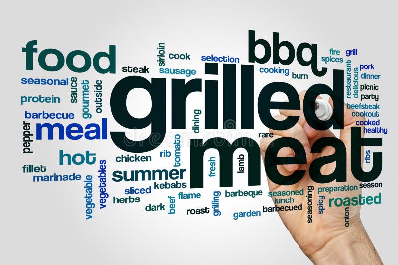 Grilled Food Word Cloud Stock Photos - Free & Royalty-Free Stock Photos ...