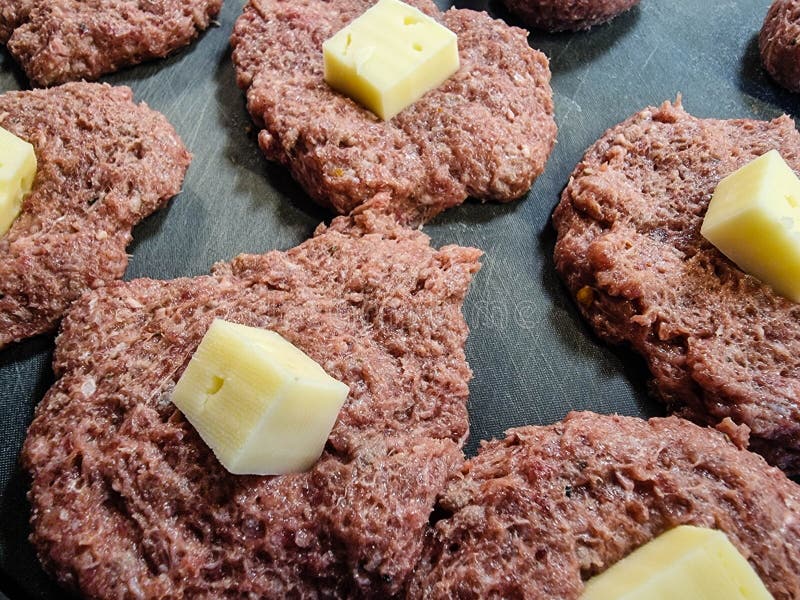 Grilled moink balls stock photo. Image of gourmet, grill - 258726094