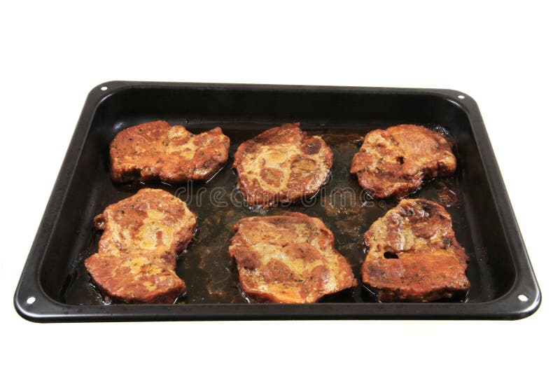 Grilled port meat stock image. Image of white, grid - 274763863