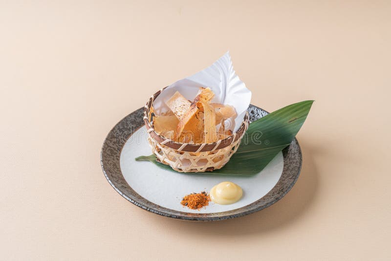 Grilled ray fin (EIHIRE stock image. Image of plate - 198857679