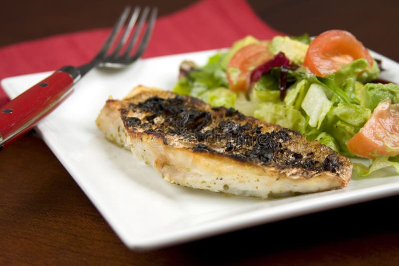 Grilled Red Snapper stock image. Image of tomatoes, seafood - 14437225