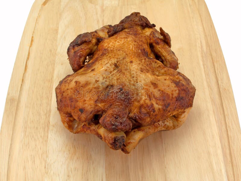 Grilled Roast Chicken in Close Up Stock Image - Image of crunchy ...