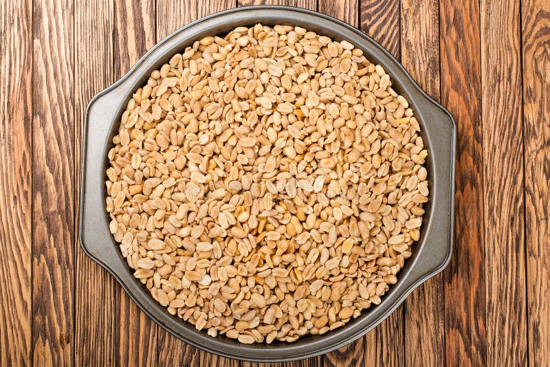 Grilled and Roasted Peanuts in a Dish. Stock Image - Image of dish ...
