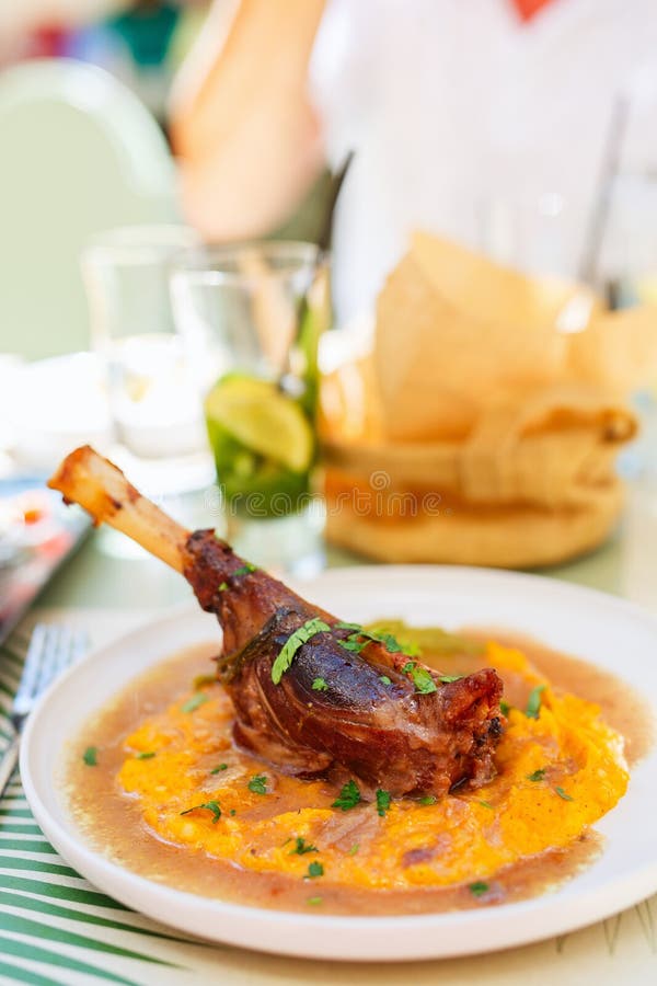 Grilled rump of lamb stock image. Image of meal, cuisine - 239556905