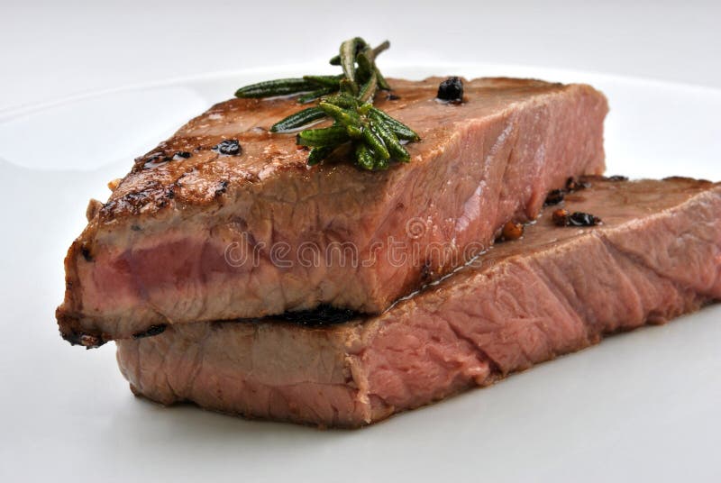 Grilled rump steak stock image. Image of taste, culinary - 11935163