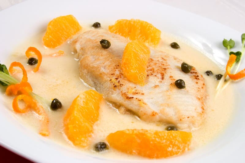 Grilled skate stock image. Image of cuisine, lunch, gourmet - 4196981