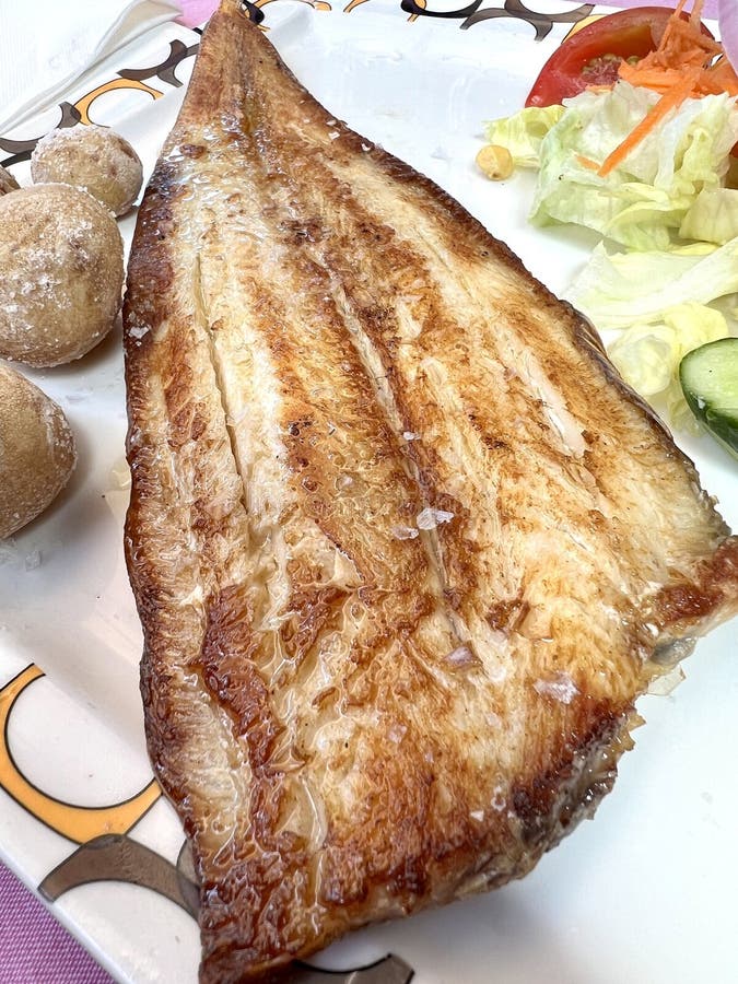 Grilled Sole stock image. Image of fish, sole, food - 275565871