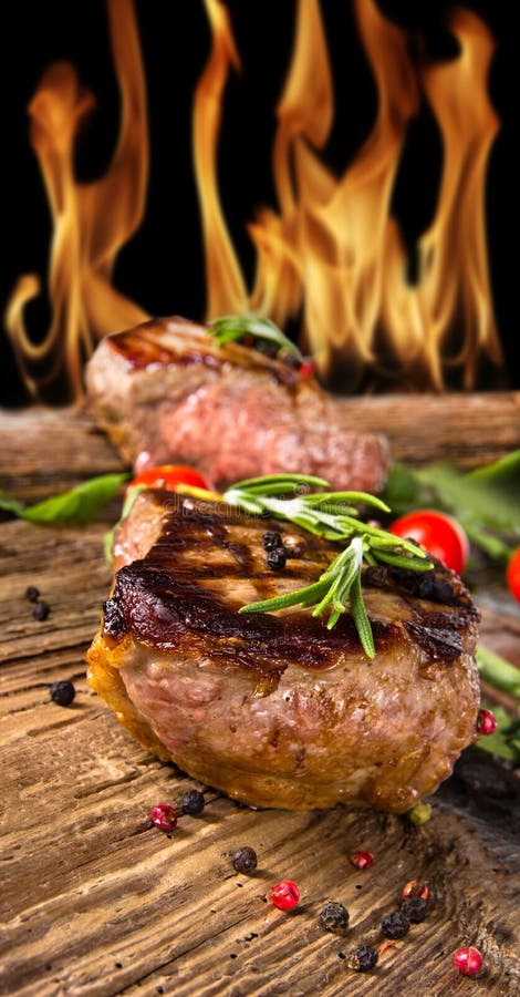 Steak stock photo. Image of beef, cooking, side, white - 4668478