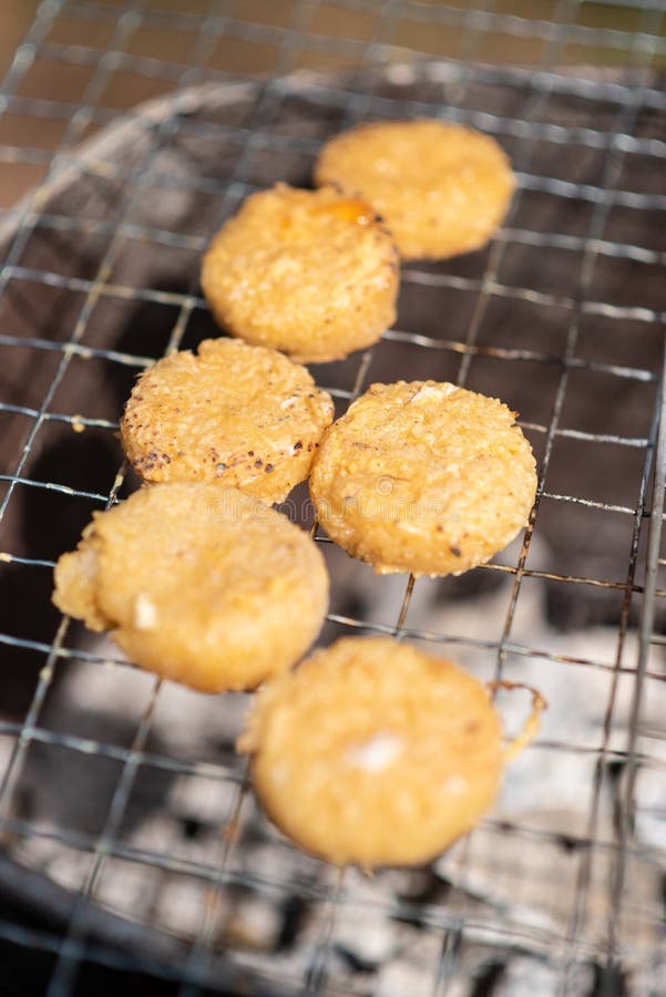 Grilled Sticky Rice stock image. Image of fresh, fried - 175605633