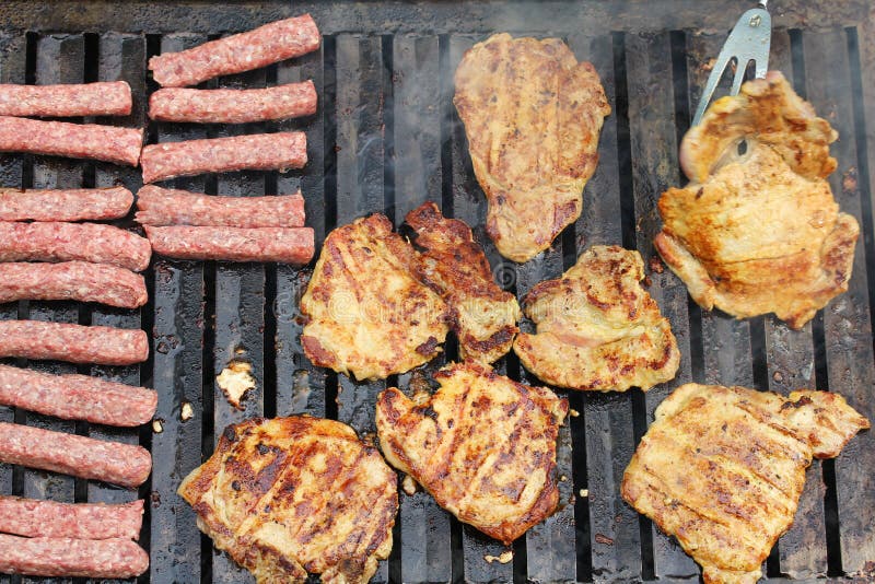 Grillfest arkivfoto. Bild av stam, lök, fett, grillfester - 40337194