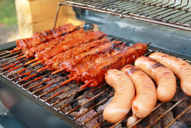 Summertime Grilling! stock image. Image of cooking, appetizing - 13484977