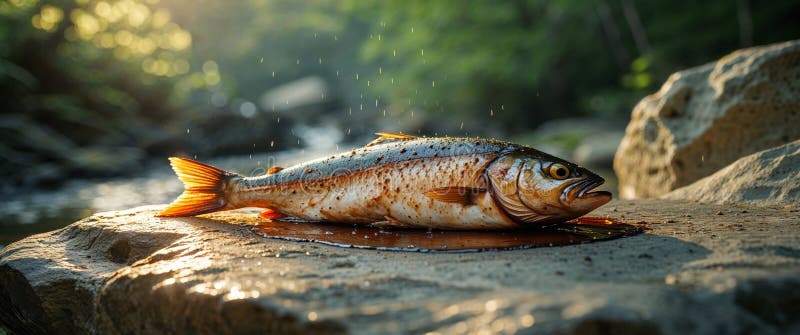 Grilling Fish Natural Rock Nature Stock Photos - Free & Royalty-Free ...