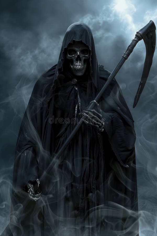 The Grim Reaper: a Personification of Mortality, this Spectral Being ...