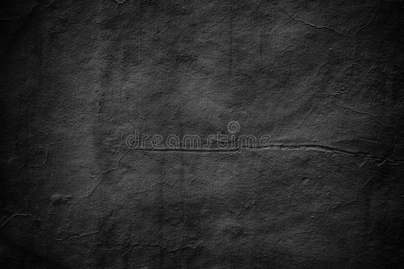 Grim Wall Texture, Dark Background Black Cement Stock Image - Image of ...