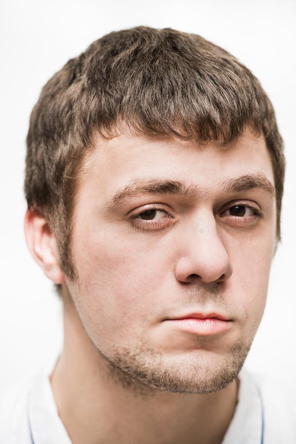 Grimas op zijn gezicht stock afbeelding. Image of bizar - 28876189