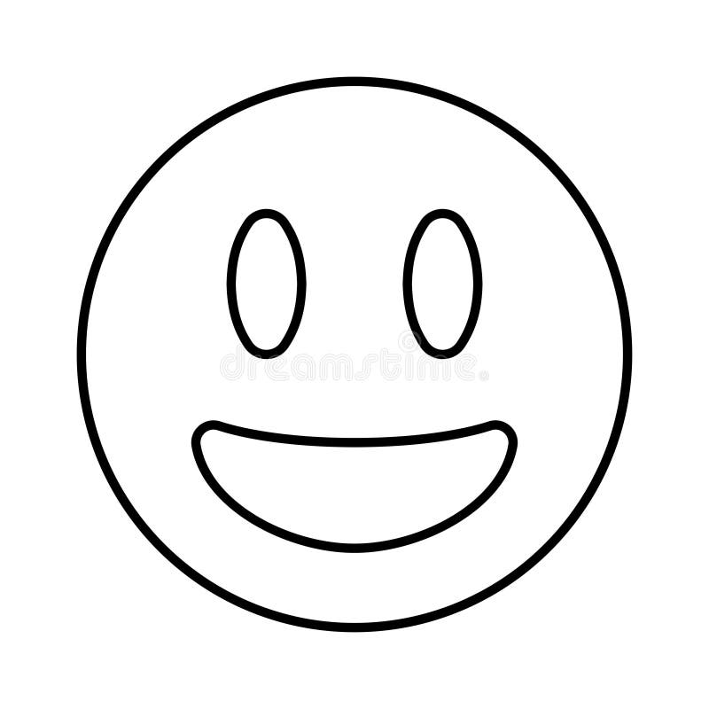 Grin alt Emoji Icon stock vector. Illustration of symbol - 257537885