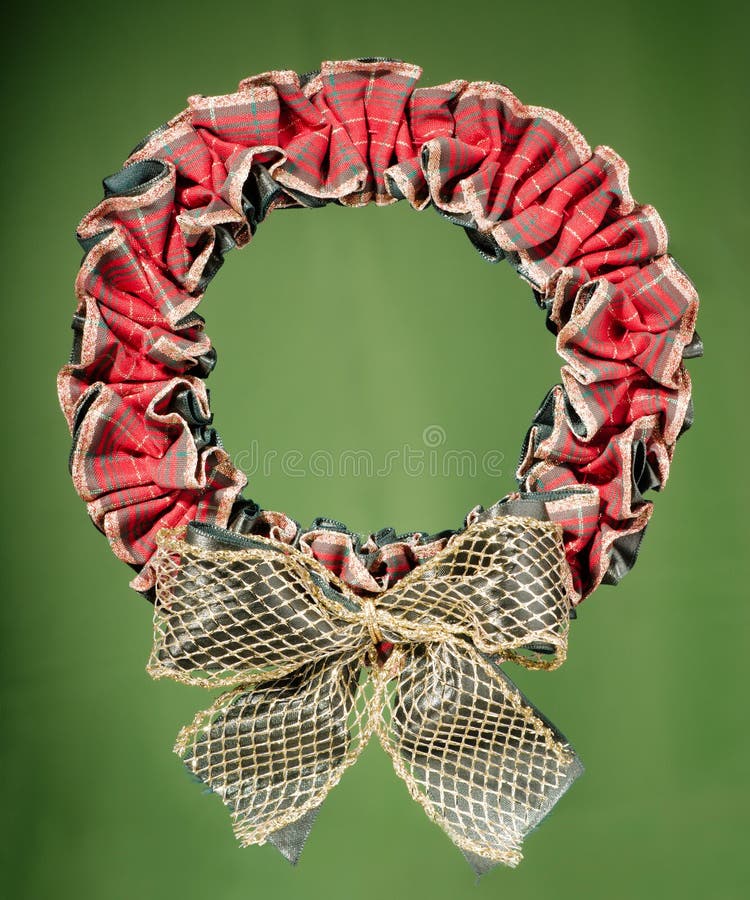 Grinalda Decorativa Do Natal Foto de Stock - Imagem de presente, verde ...