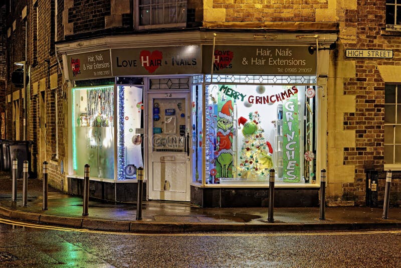 Grinch Window Decoration Stock Photos - Free & Royalty-Free Stock ...