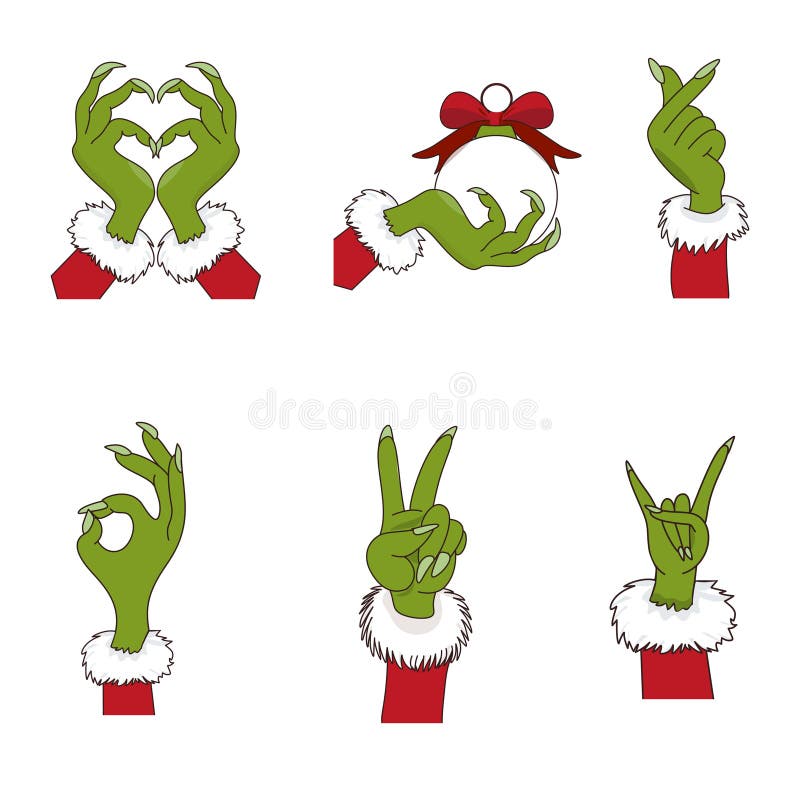 Grinch Ornament Stock Illustrations – 78 Grinch Ornament Stock ...