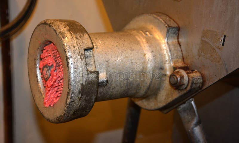Grinder stock photo. Image of chute, hamburger, meat - 53926716