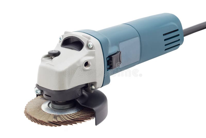 Grinder and Cutting Hand Tool Isolated Stock Photo - Image of structure ...