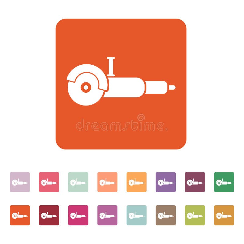 The Grinder Icon. Grinder Symbol Stock Vector - Illustration of circle ...