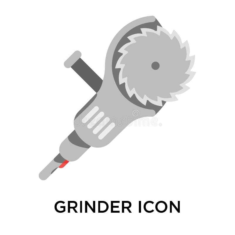 Angle Grinder Icon. Trendy Flat Vector Angle Grinder Icon on White ...