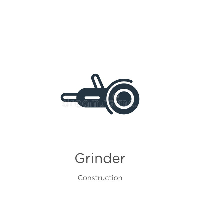 Grinder Icon Vector. Trendy Flat Grinder Icon from Construction ...