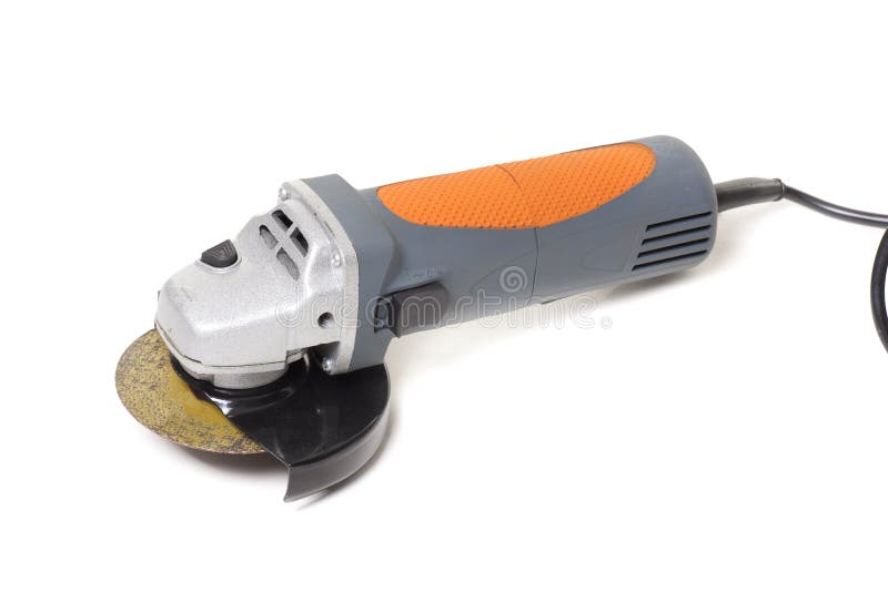 Grinder for work stock image. Image of isolated, steel - 26093567