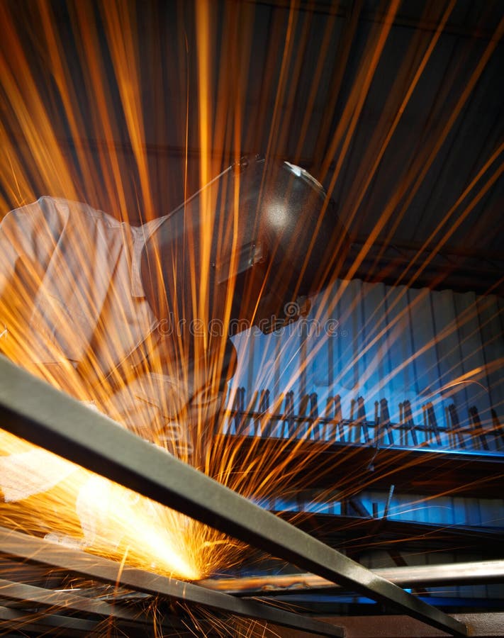 Grinding stock image. Image of workshop, equipment, sparks - 12005943