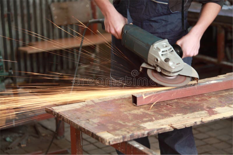 Grinding stock image. Image of industry, equipment, close - 19784863