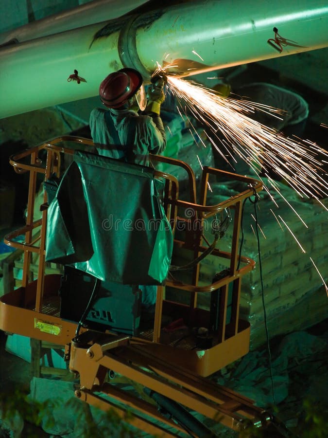 Grinding stock photo. Image of laborer, platform, hard - 5911370