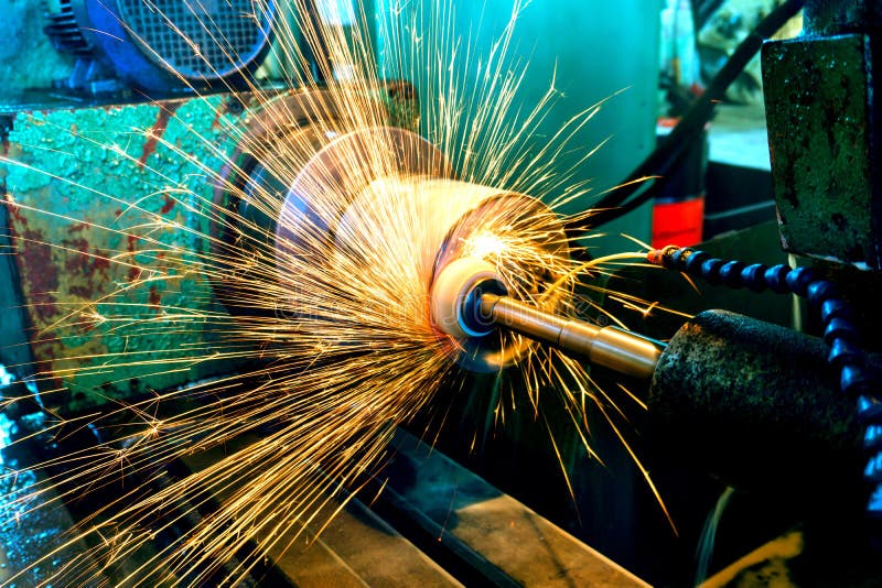 Grinding a Cylindrical Part on a Circular Grinding Machine, High ...